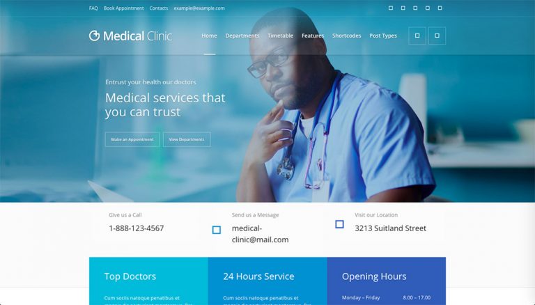 Best Health and Medical WordPress Themes for Doctors and Hospitals for ...