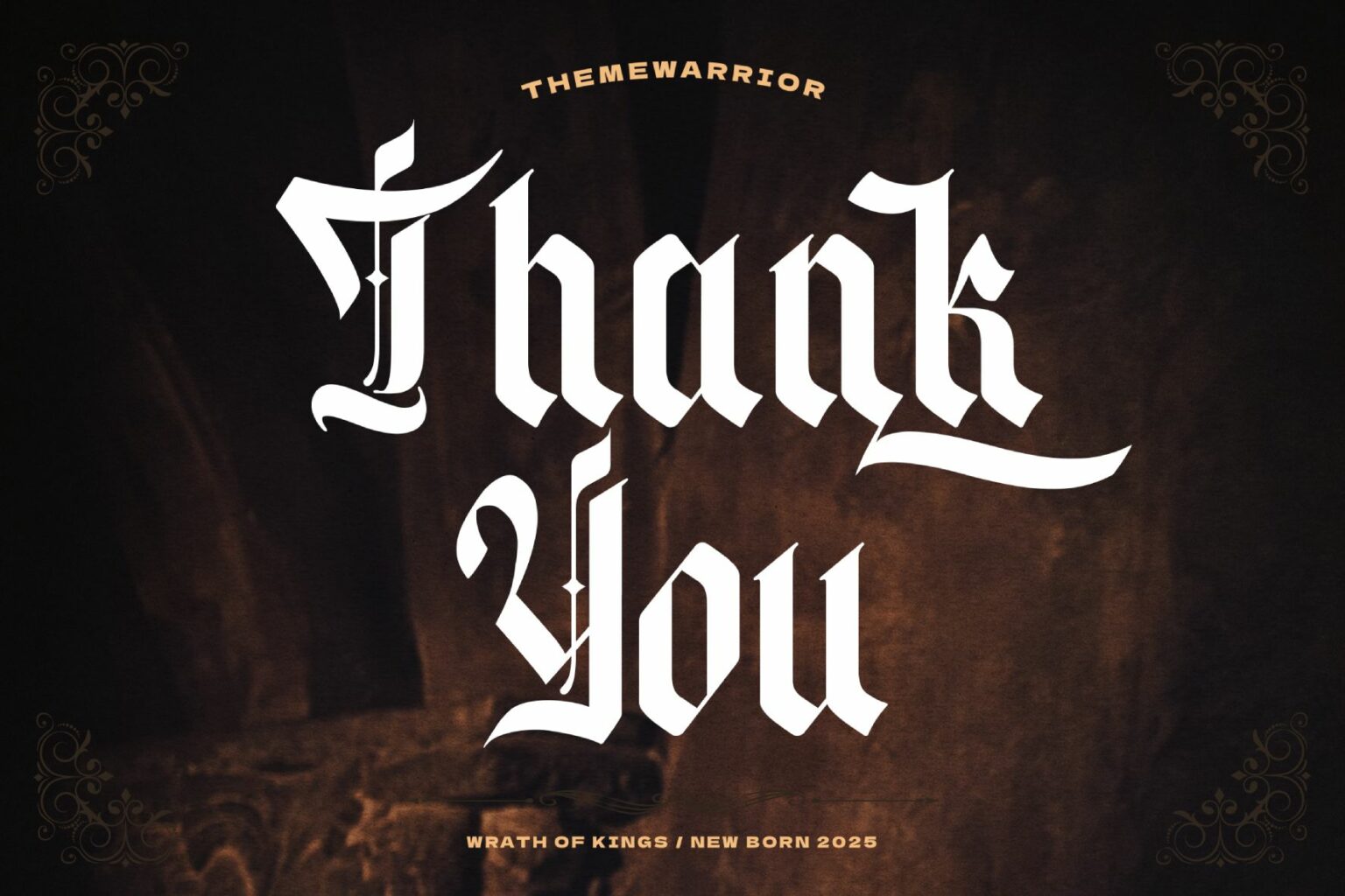 Wrath of Kings - Blackletter Font - ThemeWarrior